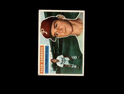 1956 Topps 174 Glen Gorbous RC Gray Back VG-EX #D886655 | eBay
