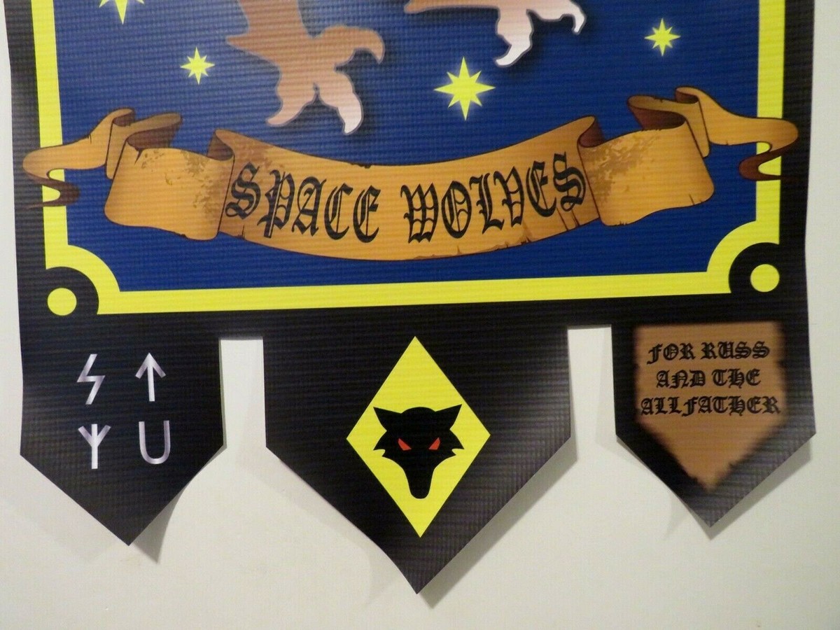 Space Wolves Banners