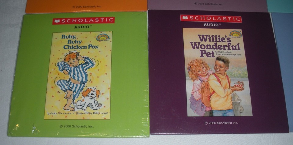 Lot x6 Scholastic Audio Books on CD ~ 1 NEW, 5 Very Good | eBay