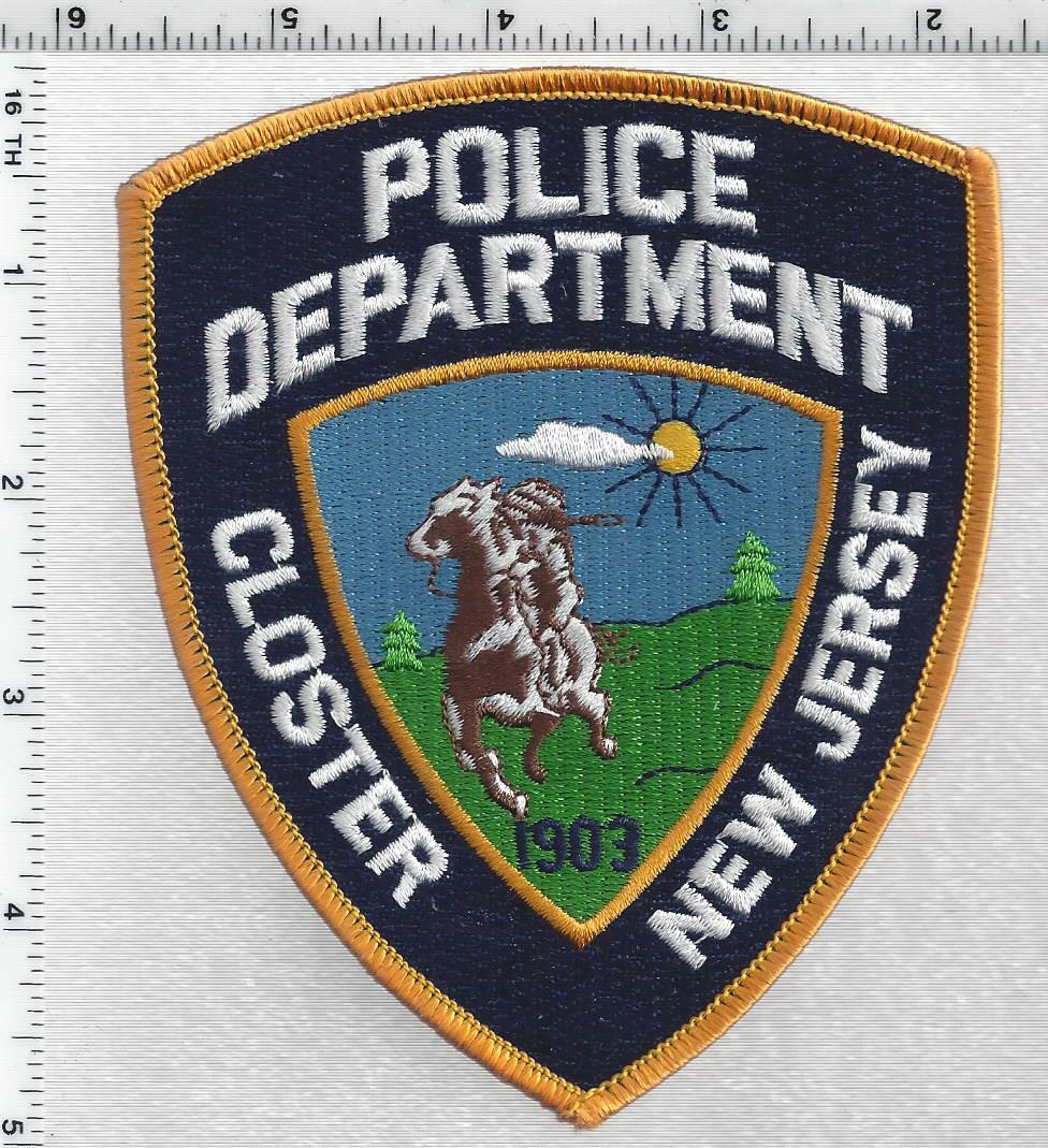 Closter Police (New Jersey) 2nd Issue Shoulder Patch | eBay