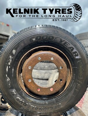 Goodyear Regional RHD II 9.5 R17.5 - Drive Pattern - Built On An 8 Stud ...
