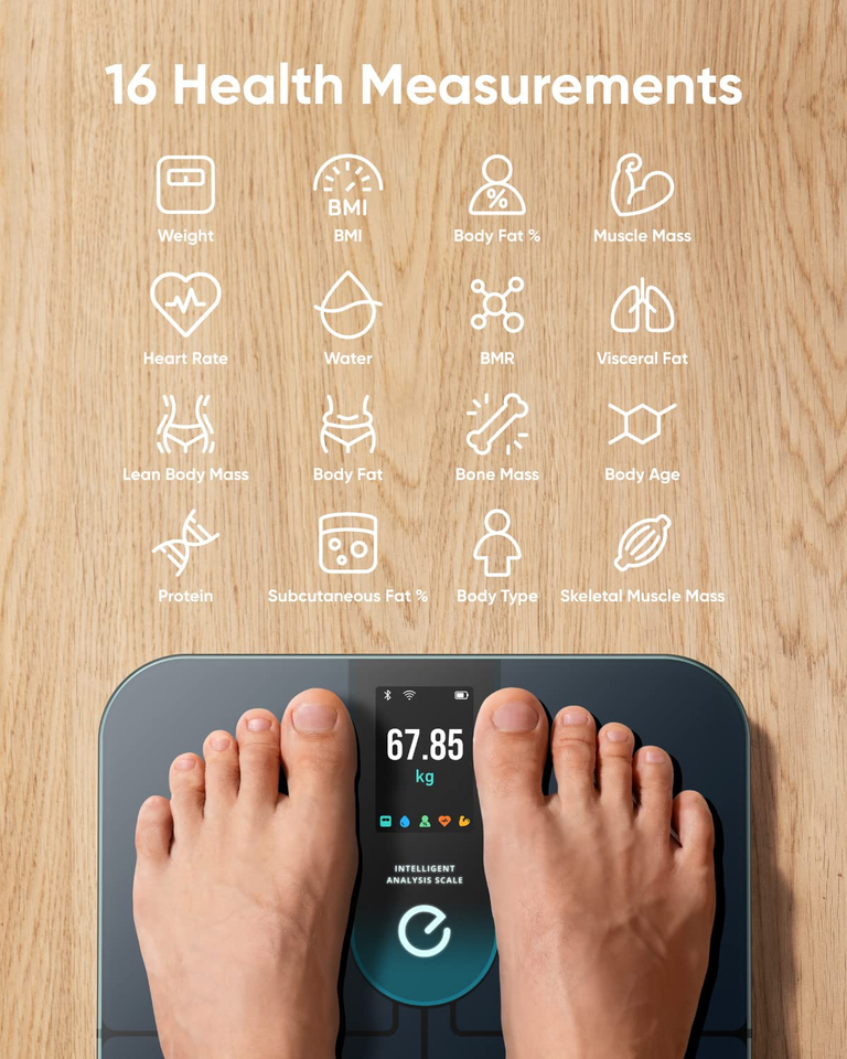 Smart Scale P3 with Wi-Fi Fitness Tracking, FSA HSA Eligible ...