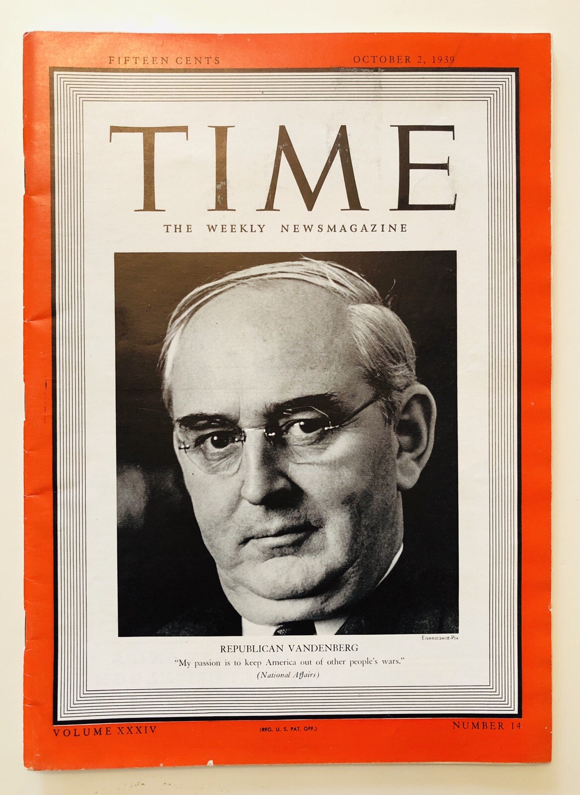Time magazine October 2, 1939 | eBay