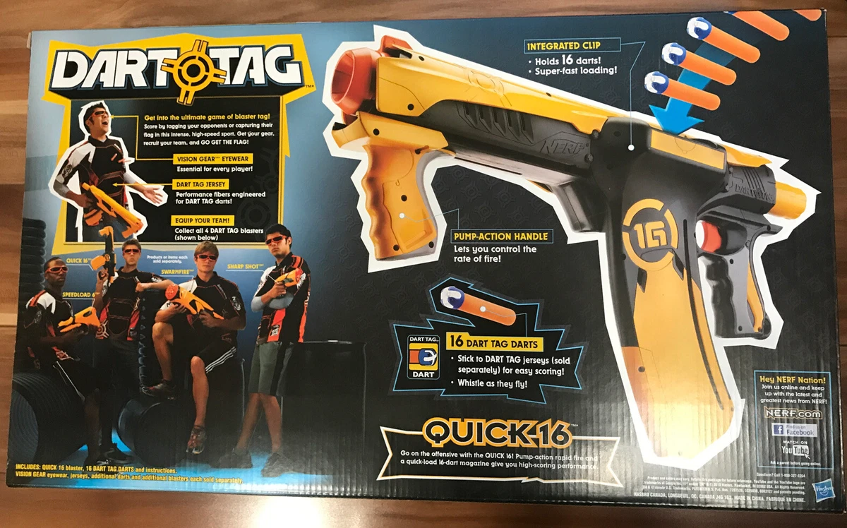 Nerf Dart Tag Quick 16 Blaster