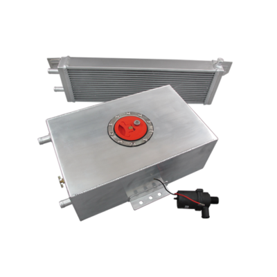 ICE BOX TANK RESERVOIR + Heat Exchanger + Pump 2.4Gal | eBay