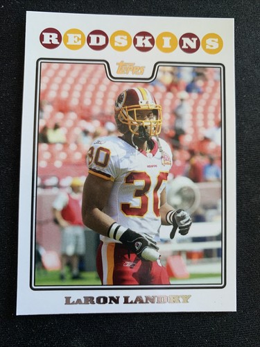 2008 Topps Football Card #278 LaRon Landry Washington Redskins NMMT ...