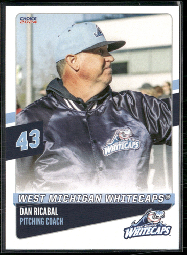 Dan Ricabal 2024 West Michigan Whitecaps Team Set | eBay