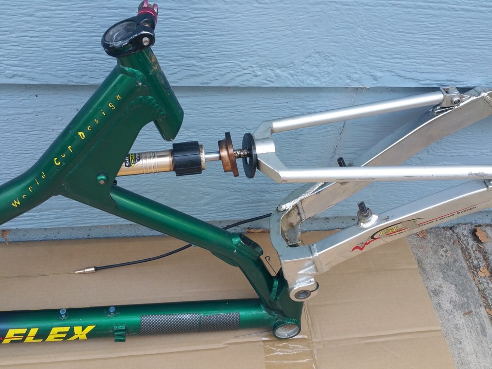 Vintage 90s Proflex Beast Mountain Bike Frame Full Suspension 18 ...