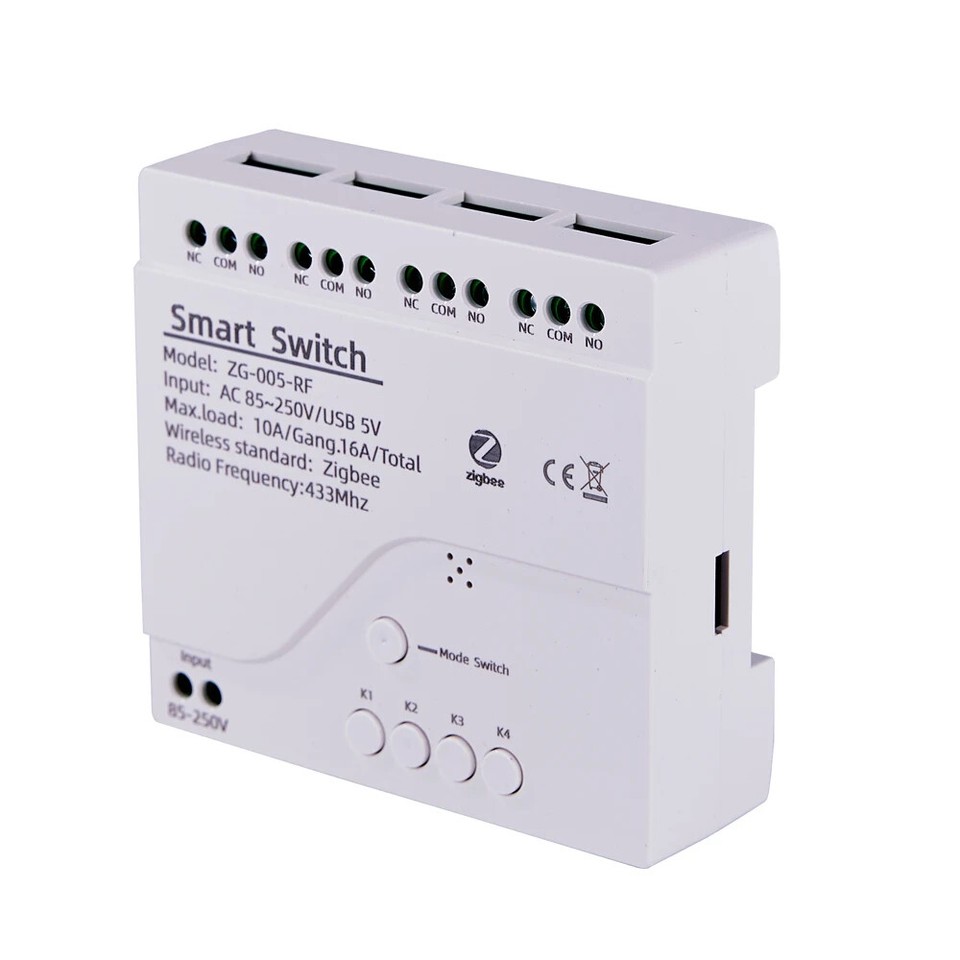 Smart Home Relay Module 85-250V Relay AC DC 7-32V 85-250V Works Alexa ...