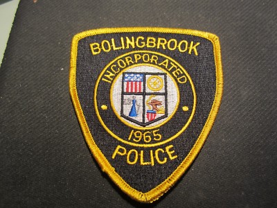 BOLINGBROOK IL POLICE PATCH | eBay