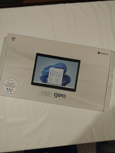 Geo GeoPad 220 12" Win 11 Notebook Pentium N5030 128GB HDD 4GB DDR4 ...