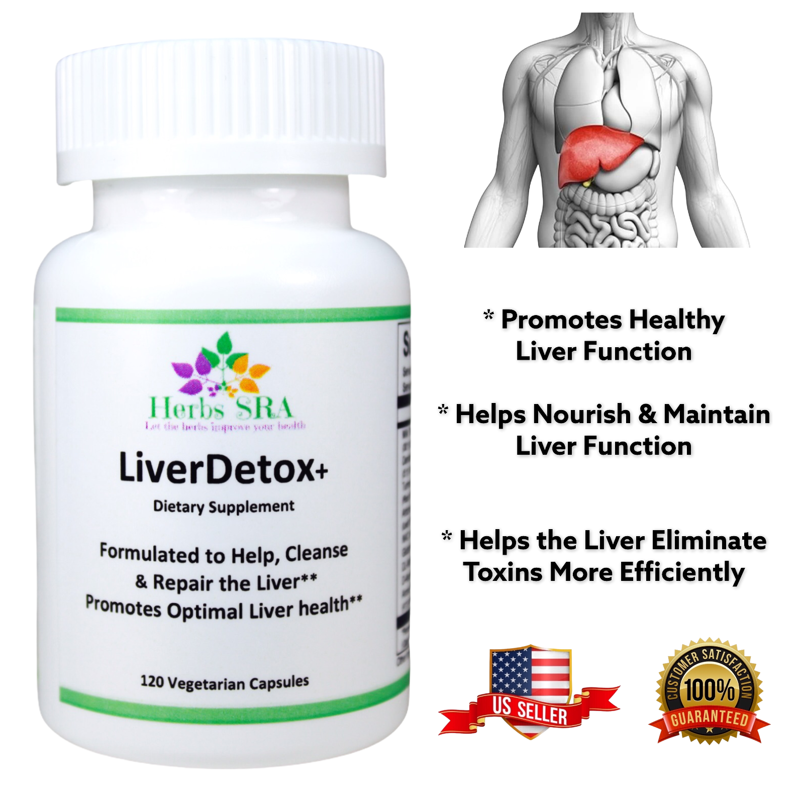 LIVER CLEANER,120 Capsules, Cleanse Liver Supplement, Improve Liver ...