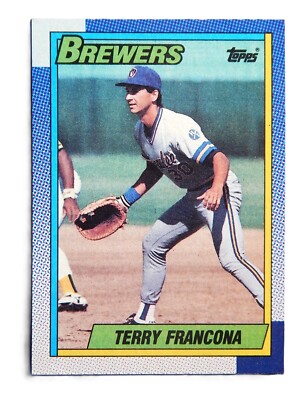 Terry Francona #214 Topps 1990 Baseball Card (Milwaukee Brewers) | eBay
