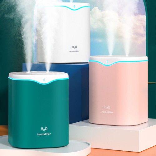 Humidifiers For Bedroom Pure Air Purifier 2L Capacity Cool Mist ...