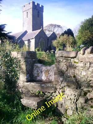 Photo 12x8 Old Stile into Graveyard and Amroth Church c2012 | eBay UK