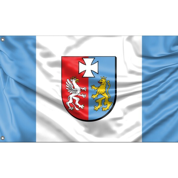 Subcarpathian Voivodeship Flag, Poland | Unique Design, 3x5Ft/90x150cm ...