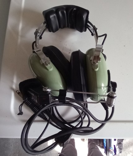 David Clark Aviation Pilot Headset - Model H10-30 | eBay