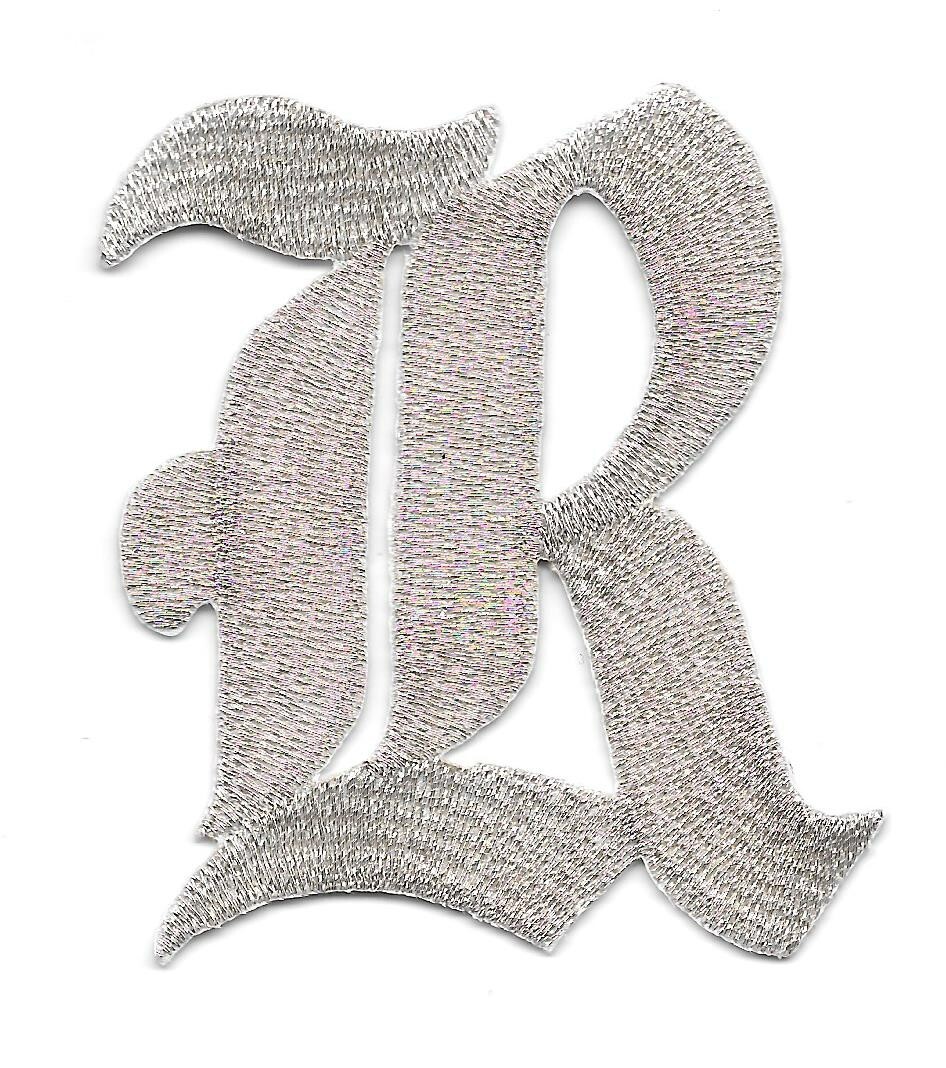 The Letter R In Glitter