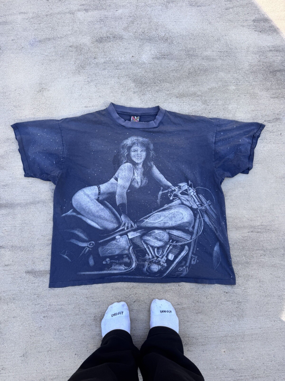 CRAZY RARE Harley Davidson 3d emblem shirt Will Never… - Gem