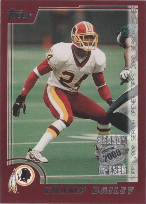 2000 Topps Season Opener Champ Bailey #137 for sale | eBay