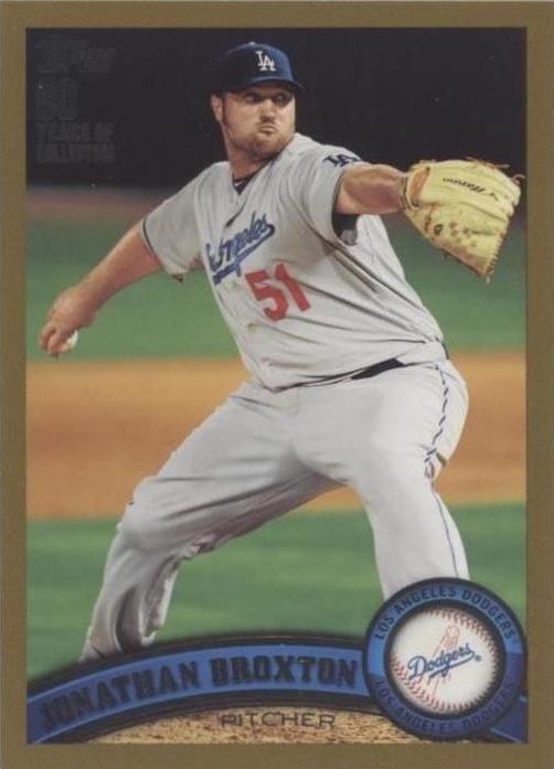 2011 Topps - Jonathan Broxton #407 Gold /2011 for sale online | eBay