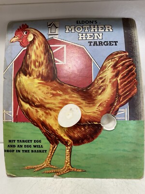 Vintage Eldon Mother Hen Target Game | eBay