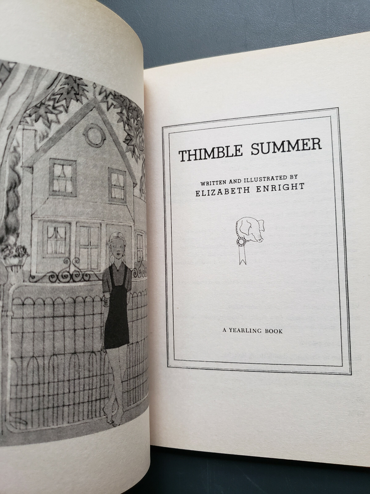 Yearling Newbery Ser.: Thimble Summer by Elizabeth Enright (1987 ...