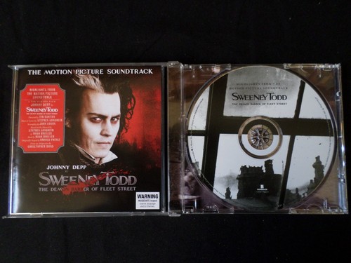 Sweeney Todd. Film Soundtrack. Compact Disc. 2007. Made In Australia | eBay