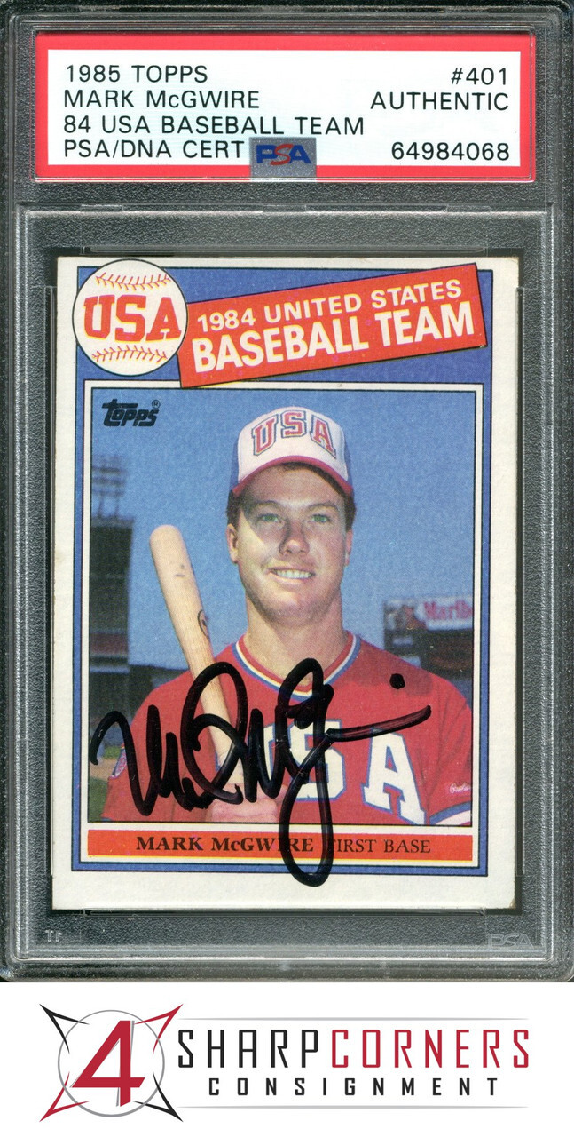 Mark McGwire Autographed Memorabilia | Signed Photo, Jersey ...