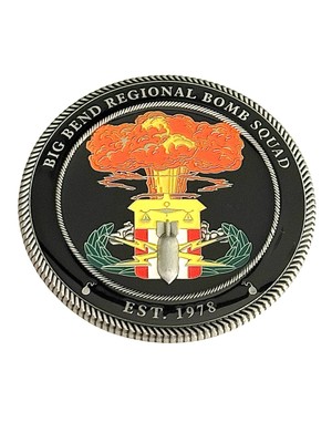 Florida Big Bend Regional Bomb Squad Challenge Coin BFAEI FDLE TPD LCSO ...
