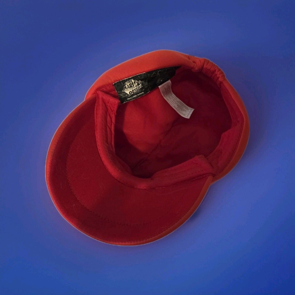 Nintendo Super Mario Odyssey Cappy Hat Cosplay Halloween Costume Red ...