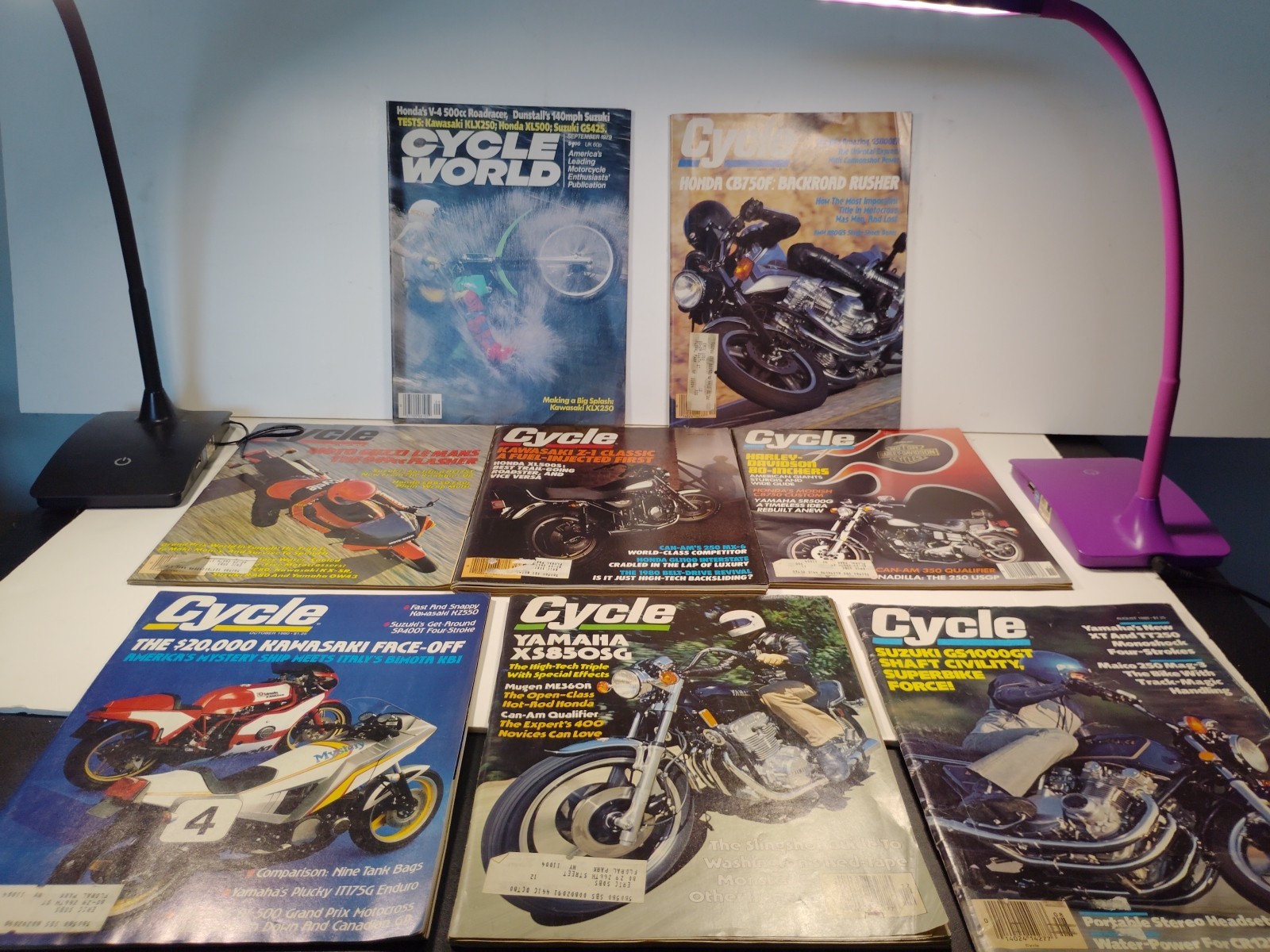 Cycle magazines (6) Plus (1) Cycle World 1979- 1980 | eBay