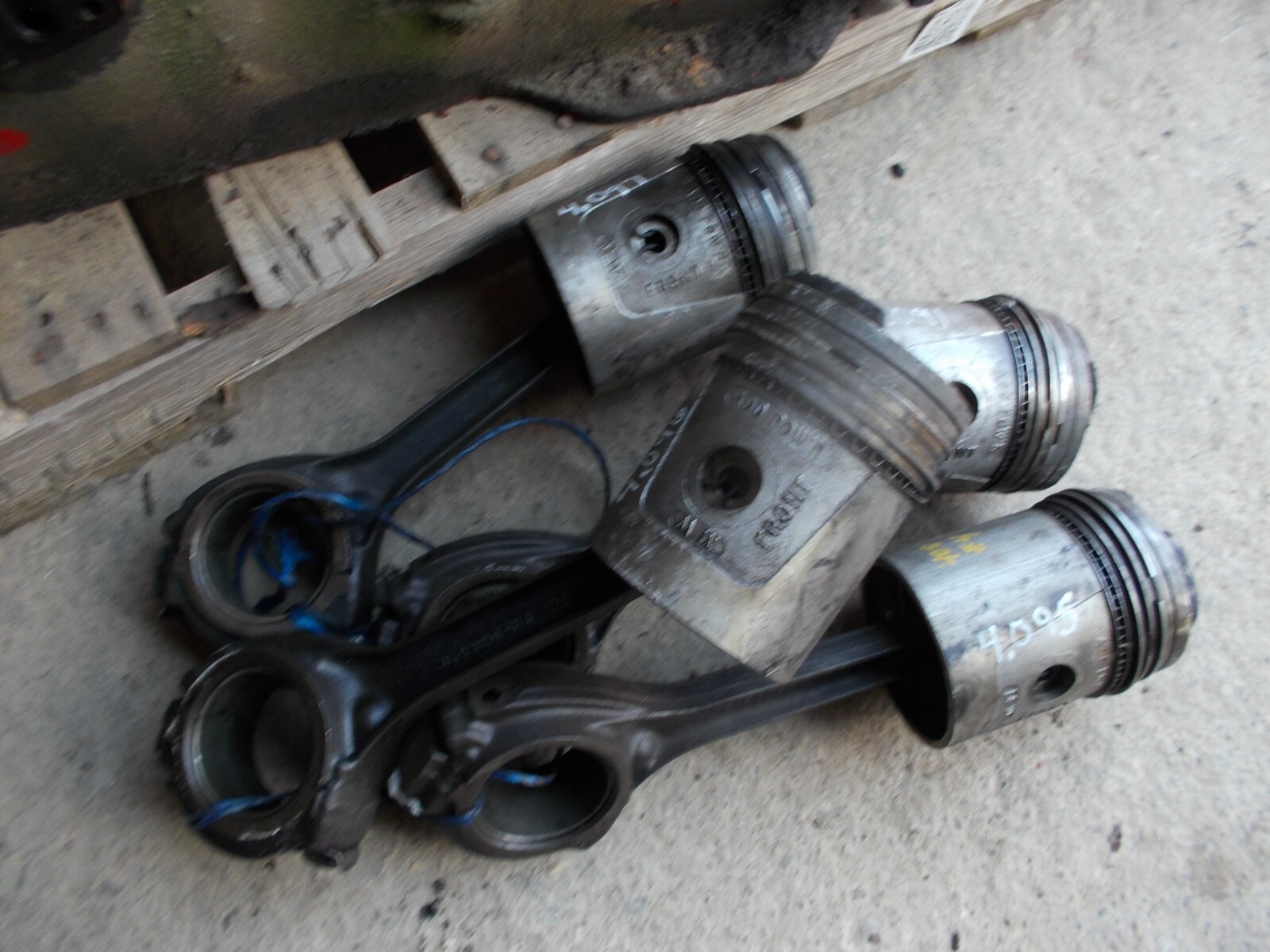 Farmall 400 450 IH tractor GOOD engine motor C264 cylinder block + M&W ...