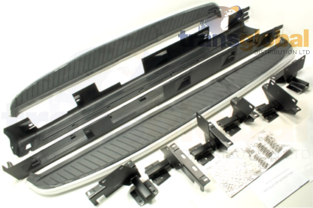 Side Steps Brushed Aluminium Edge for Range Rover Sport 05-13 VPLSP0040 ...