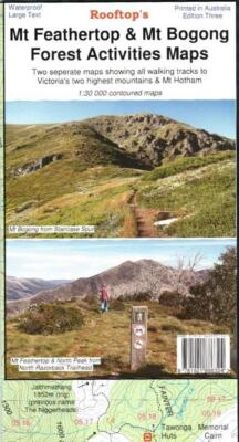 Mt Feathertop and Mt Bogong Forest Activities Maps Rooftop | eBay Australia
