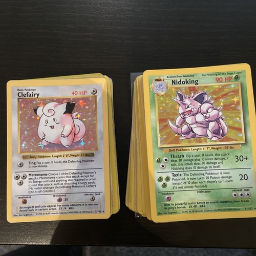 Pokemon TCG Base Set Shadowless/Unlimited - Complete Your Set - Read ...