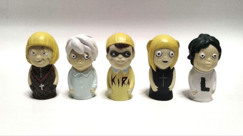 Death Note Finger Puppet mini figure 5 set Volume 13 First limited ...