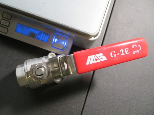 MAS G-2E 3/4" 1000 WOG Stainless Steel 316 Manual Ball Valve CF8M for ...