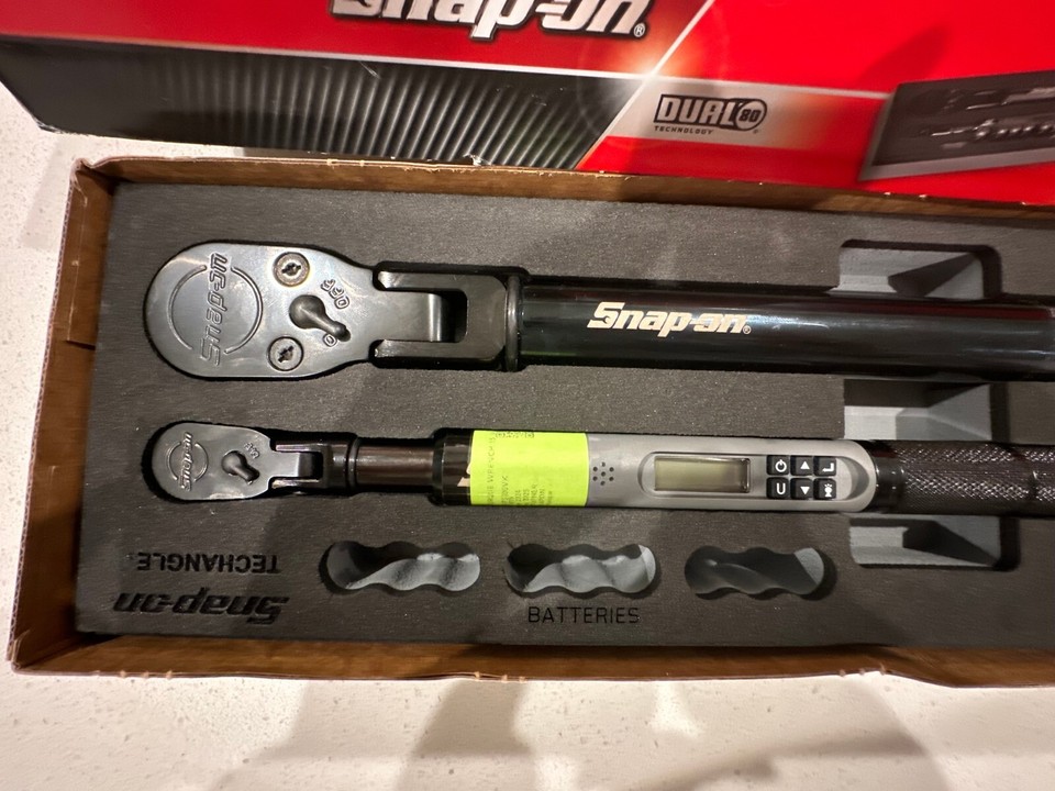 Snap On Tools 3pc TechAngle Flex-Head Torque Wrench with Foam Set | eBay