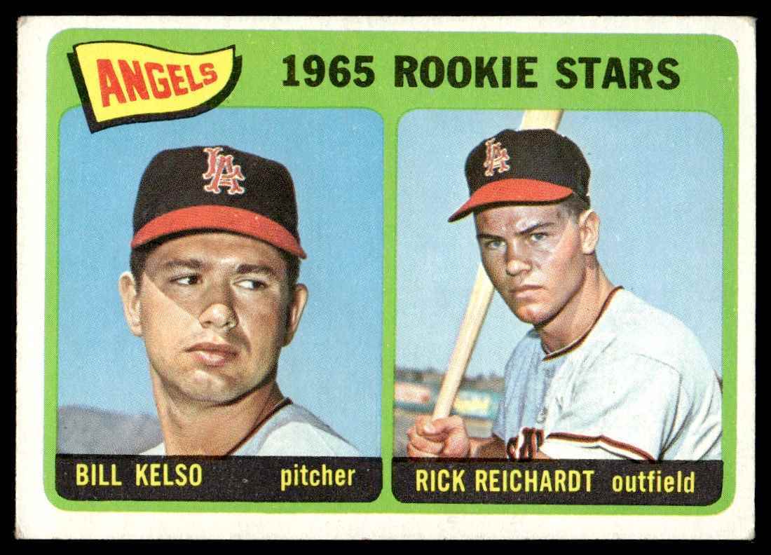 1965 Topps Angels Rookies - Bill Kelso/Rick Reichardt Los Angeles ...