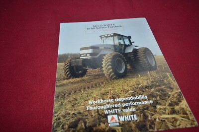 White 6125 6145 6175 6195 Tractor Dealer's Brochure AMIL15 | eBay