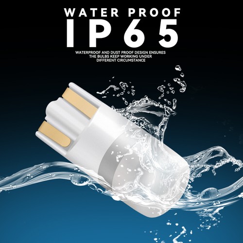 2Pcs House Number Light Bulb 194 193 Bulb T10 W5W 158 168 LED White 9 ...