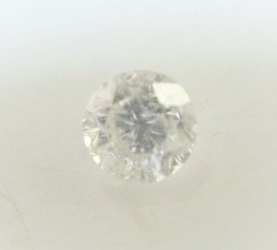 0.22Cts Natural Real Untreated White Color Solitaire Diamond 3.66-3 ...
