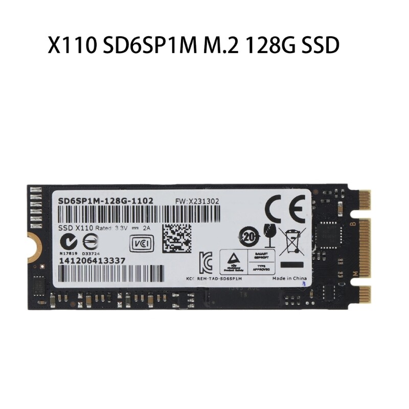 for M.2 SSD X110 SD6SP1M N480 128Gb PCIe NGFF 128G Drive 2260 HDD | eBay