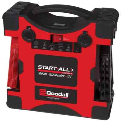 GOODALL 12V 10,000 Amp Start All Jump Starter Pack For Heavy Duty Semi ...