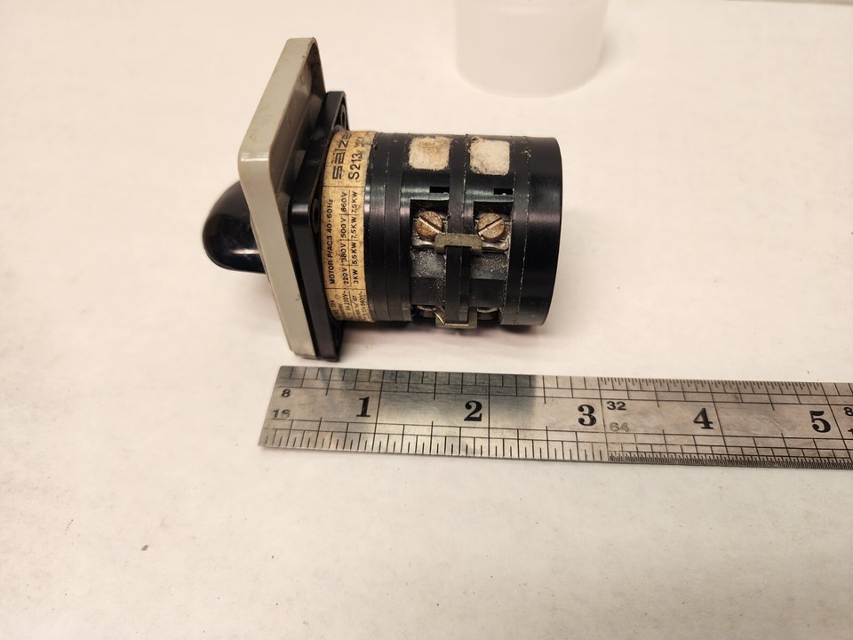 Salzer S213 Rotary panel Switch 20 A, 660v, 4 positions Free Shipping ...