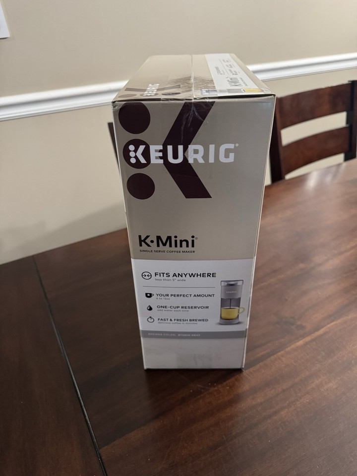 Keurig K-Mini Pod Coffee Maker Gray Compatible with K-Cup Pods | eBay