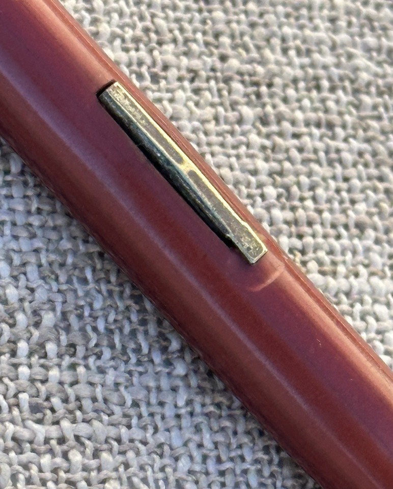 Rare Unusual 1950's Esterbrook LJ Fountain Pen, Thin Striped Red, 2668 ...