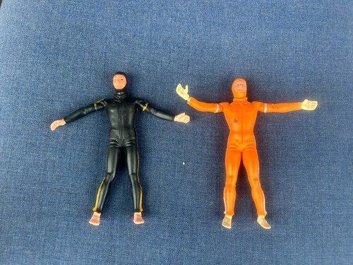 Vintage 1960’s Mattel Sea Devils CHUCK CARTER & Rick Riley-Scuba Divers ...