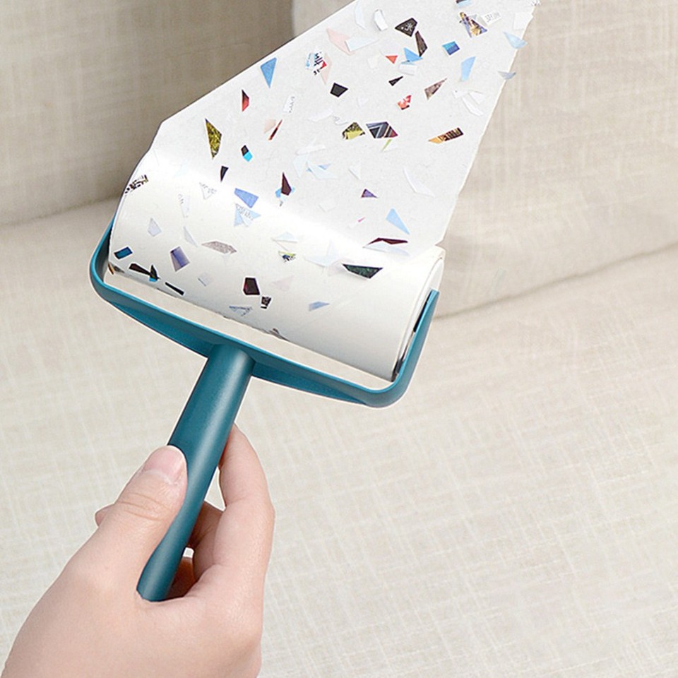 Washable Pet Hair Remover Roller Portable Cleaning Rollers Fluff ...